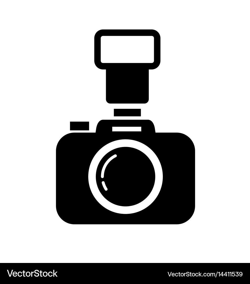 Dslr camera Royalty Free Vector Image - VectorStock