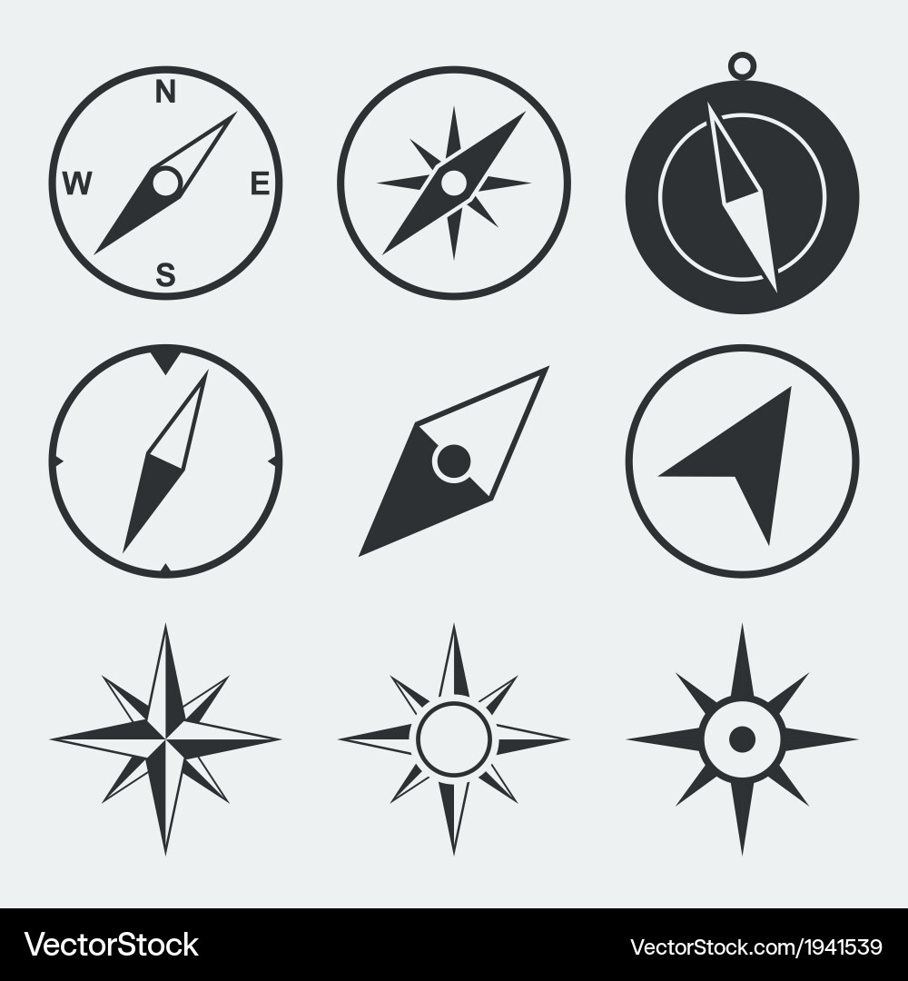 North Symbol Vector Images (over 110,000)