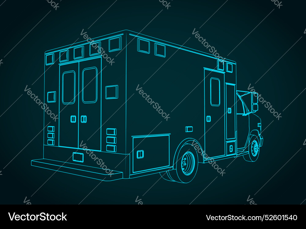 Ambulance Royalty Free Vector Image - VectorStock