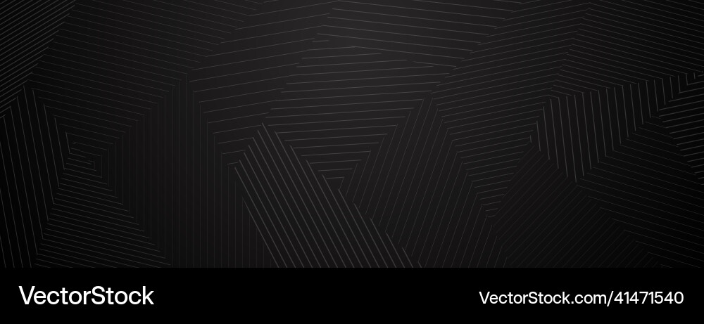 Black Line Abstract Background Royalty Free Vector Image