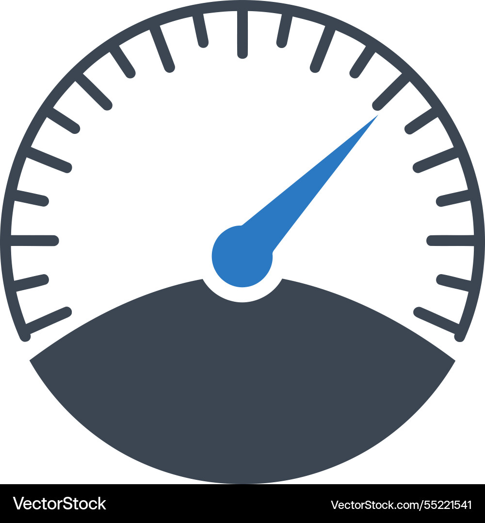 Precise gauge icon Royalty Free Vector Image - VectorStock
