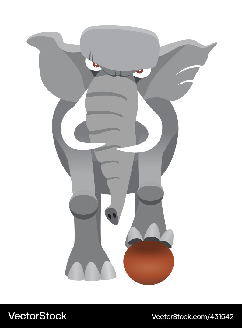 Elephant Royalty Free Vector Image - VectorStock