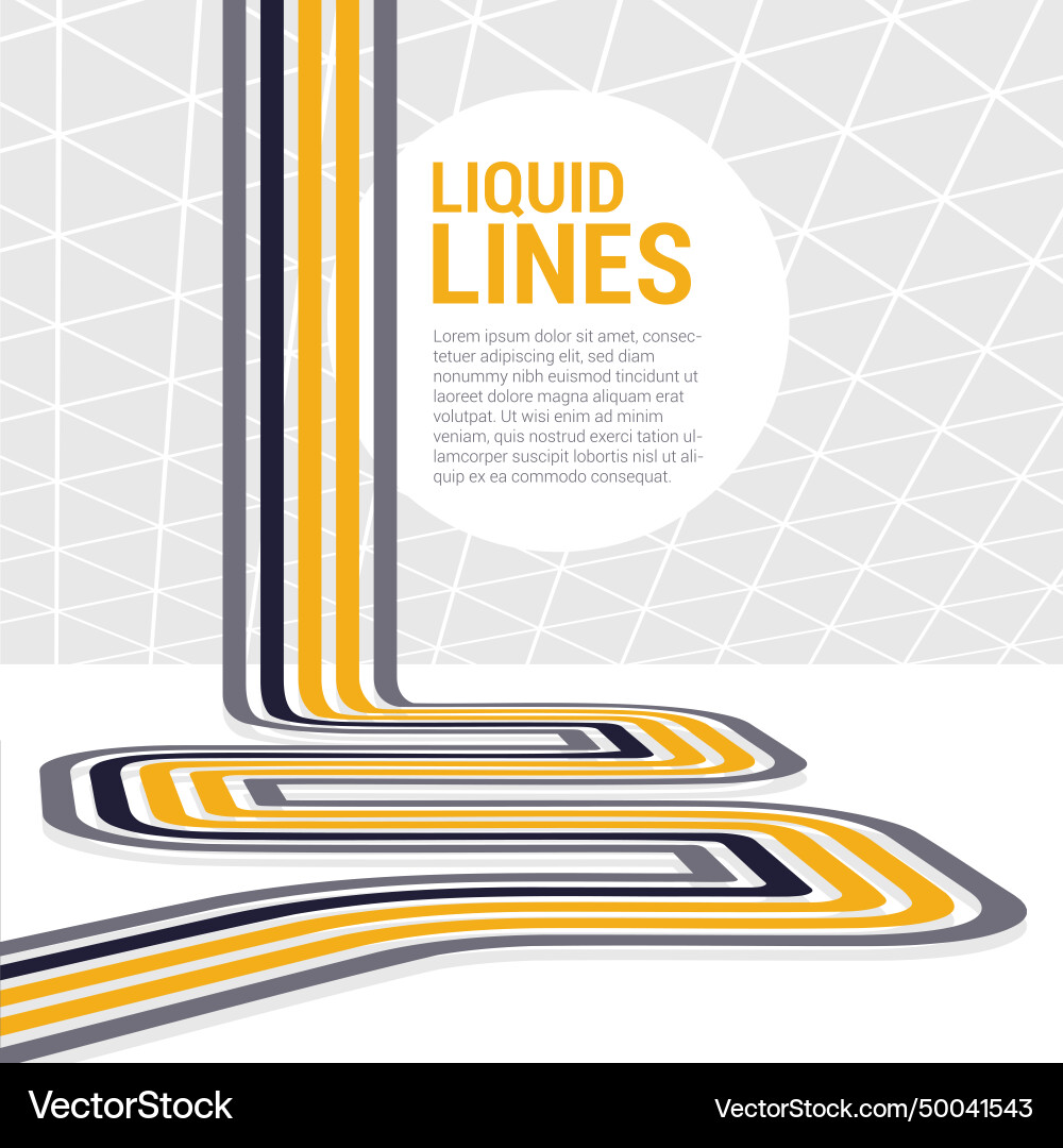 Retro prospective lines background Royalty Free Vector Image