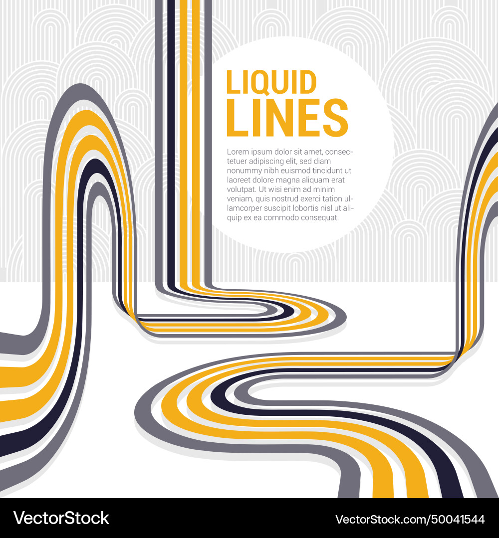 Retro prospective lines background Royalty Free Vector Image