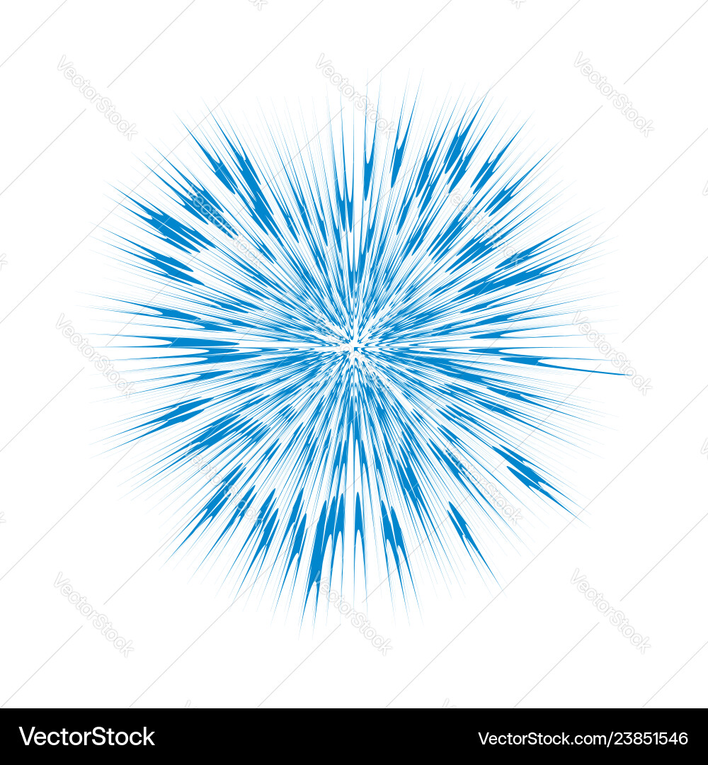 Blast explosion Royalty Free Vector Image - VectorStock