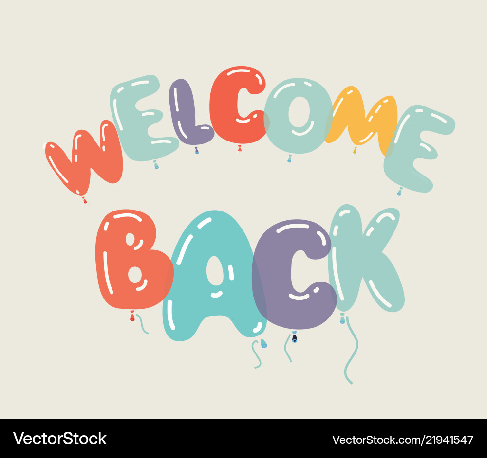 Welcome Back Sign Clipart Welcome Back Style PNG, Vector, PSD, And