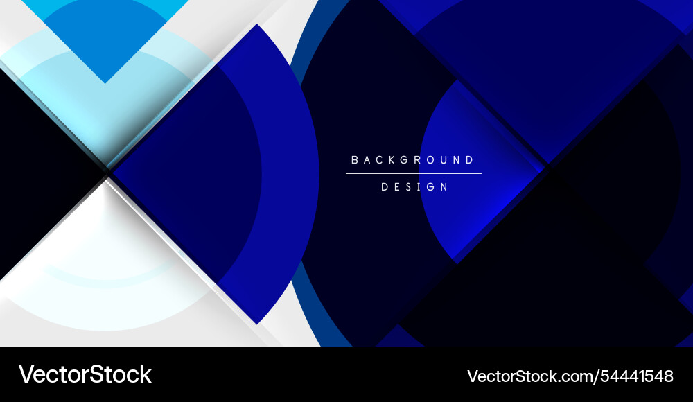 Circle and semi geometric background Royalty Free Vector