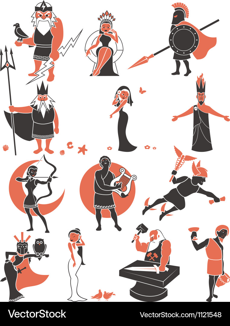 Greek Gods Vector Images (over 10,000)