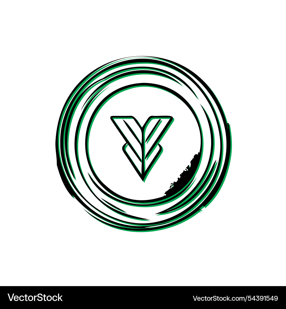 Abstract v letter logo design concept – Royalty-Free Vector | VectorStock