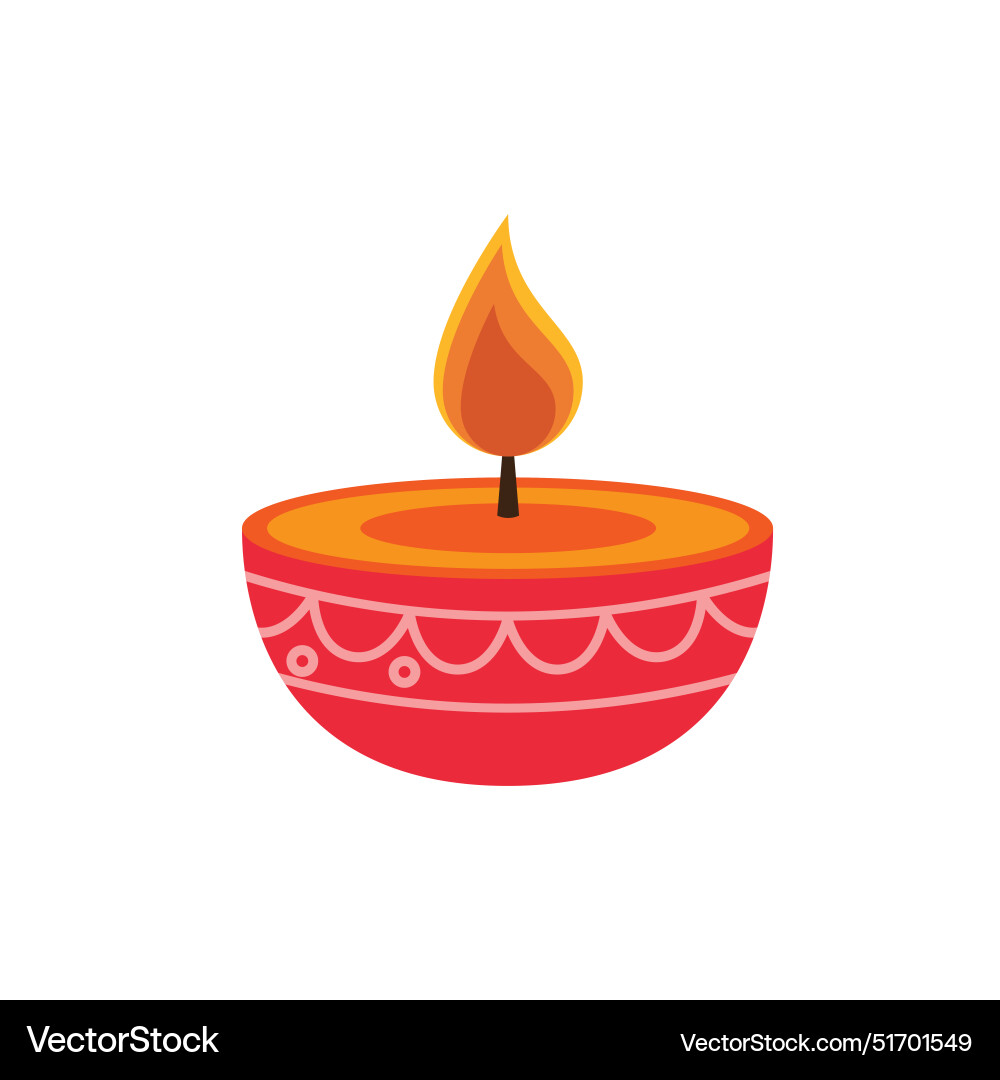 Diwali or deepavali elements Royalty Free Vector Image