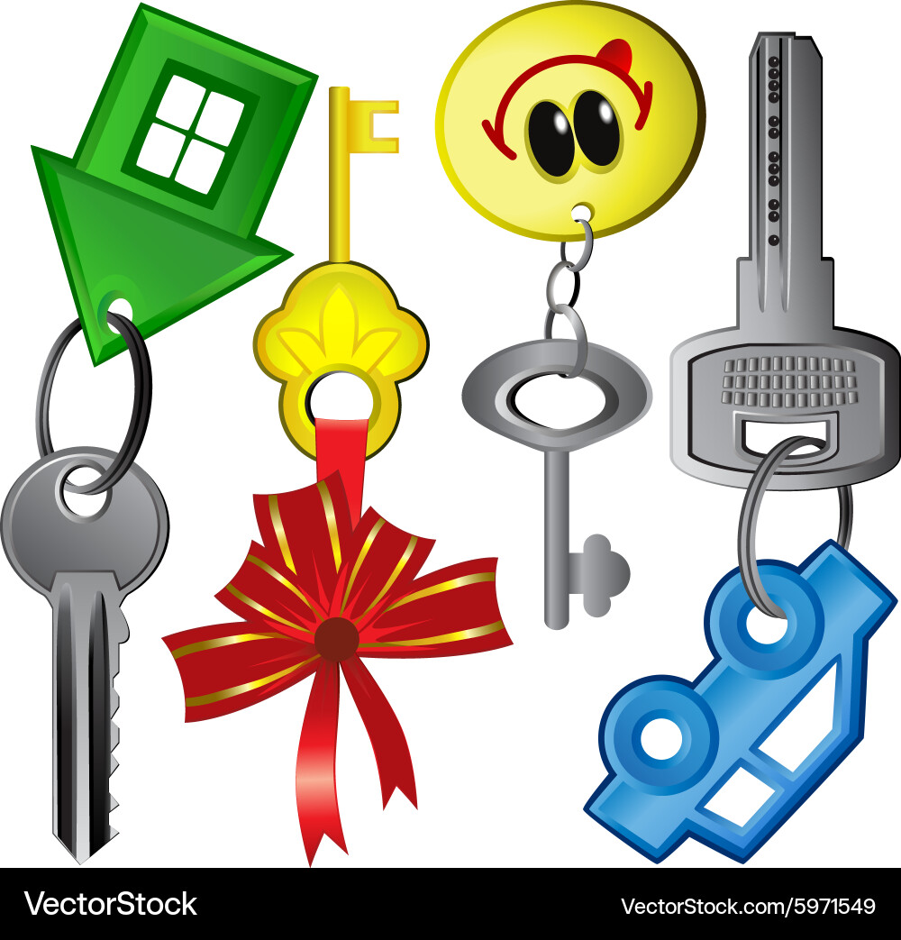 Keys Royalty Free Vector Image - VectorStock