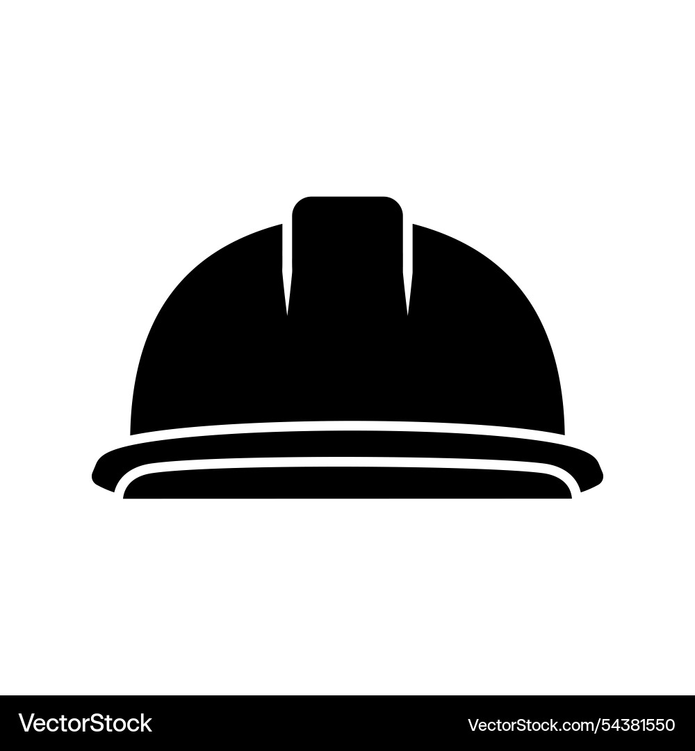Construction helmet icon working hard hat Vector Image