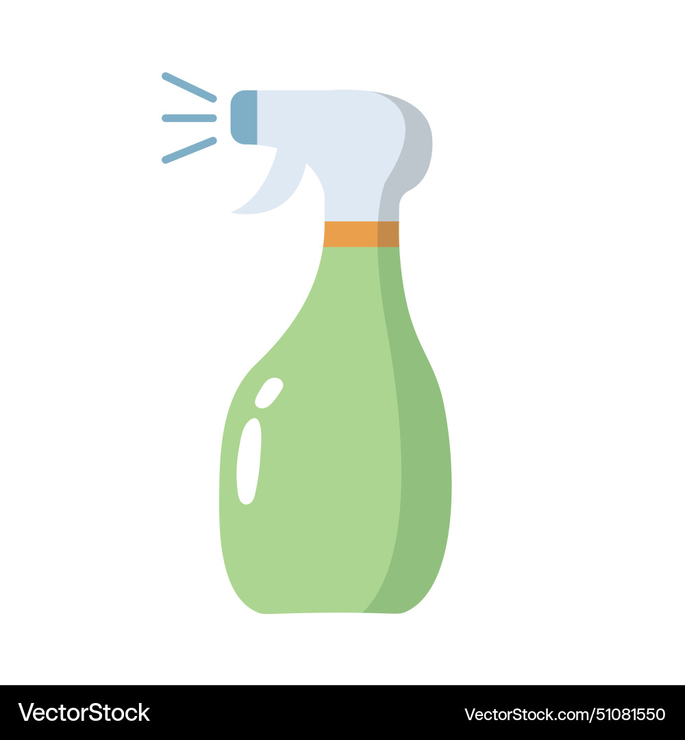 Plastic spray bottle Royalty Free Vector Image