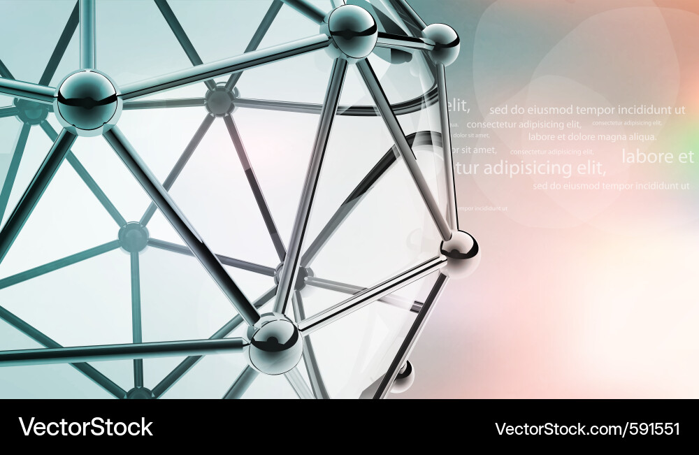 Atom molecule Royalty Free Vector Image - VectorStock