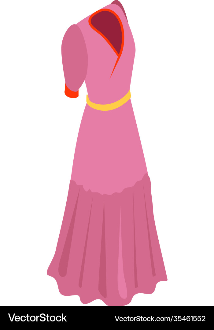 Dress Royalty Free Vector Image - VectorStock