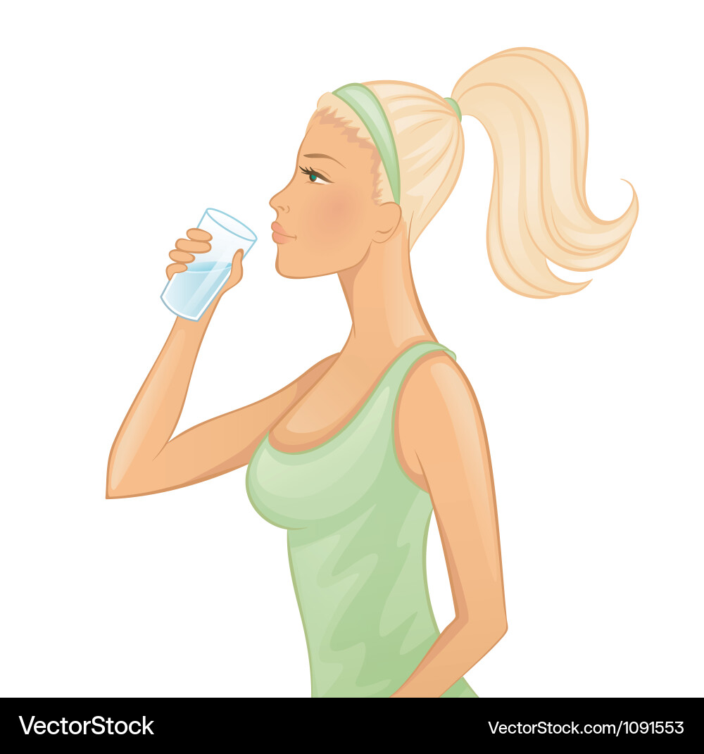 Drinking Royalty Free Vector Image - VectorStock