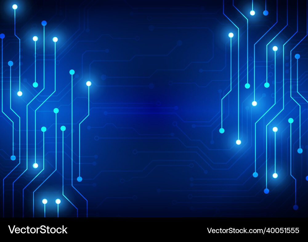 Circuit technology background with hi-tech digital