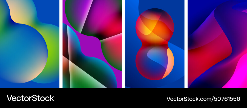 Abstract colors backgrounds Royalty Free Vector Image