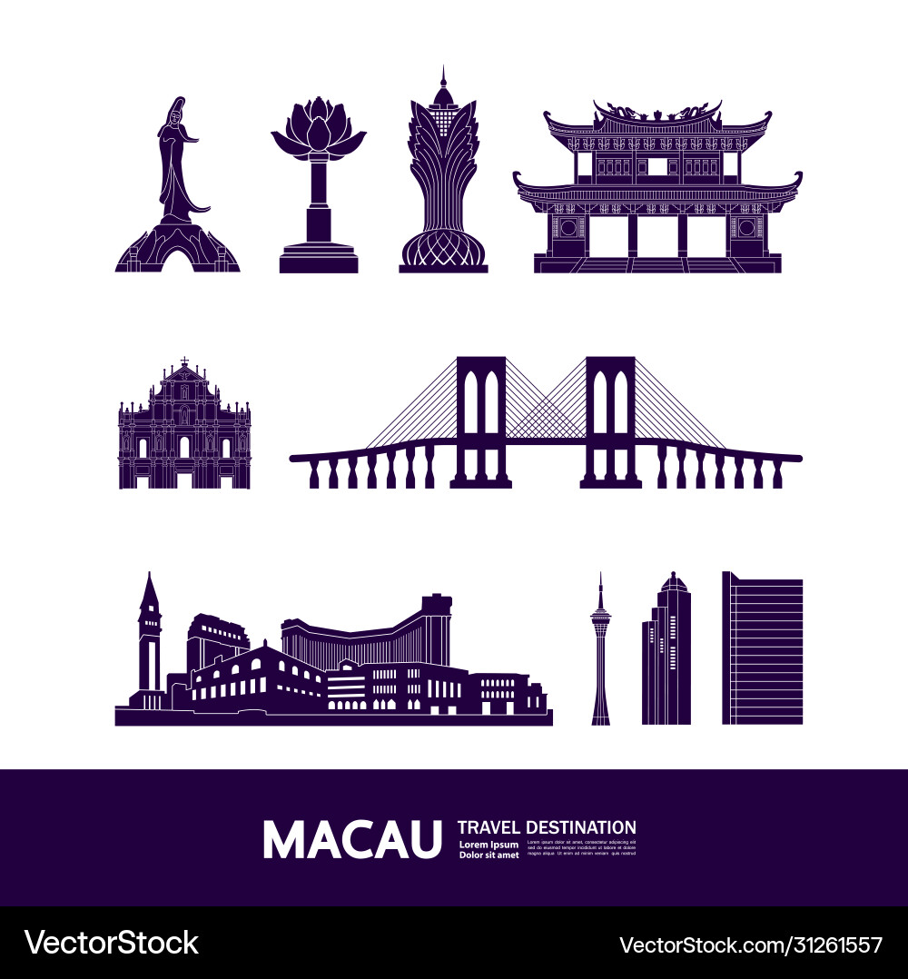 Macau City Vector Images (over 280)