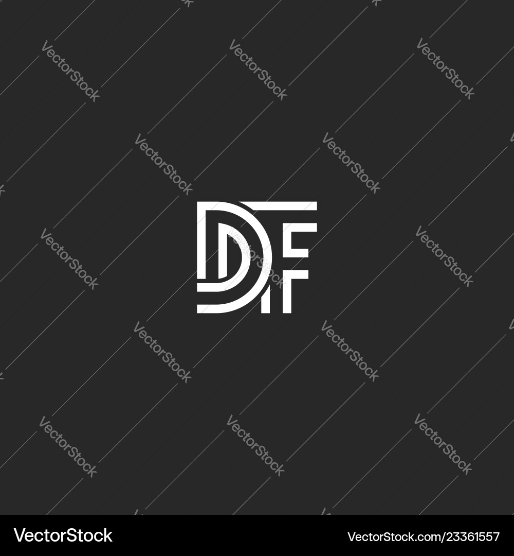 Df Logo Business Symbol Vector Images (over 2,000)