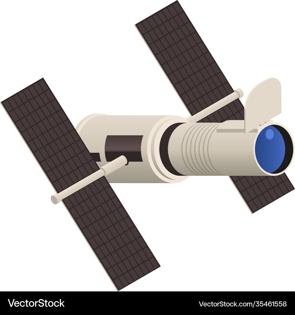 Satellite Royalty Free Vector Image - VectorStock