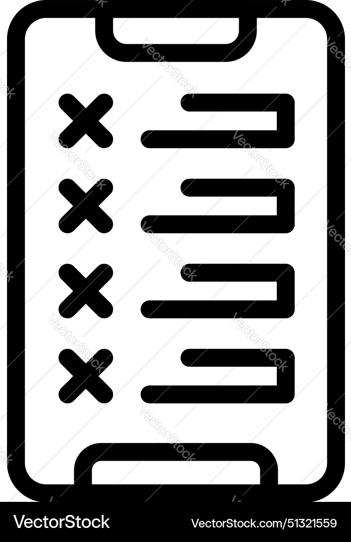 Defunct startup icon outline business plan Vector Image