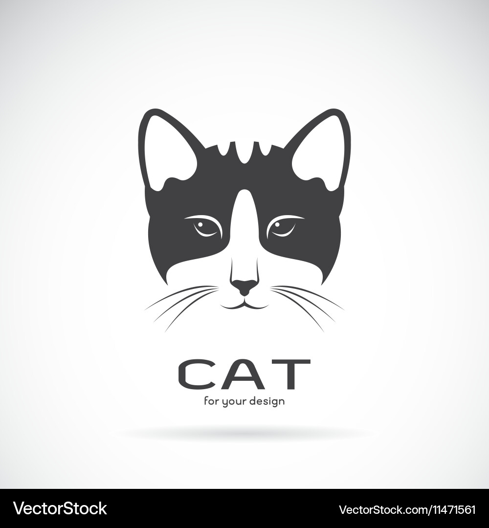 Image of an cat face design Royalty Free Vector Image