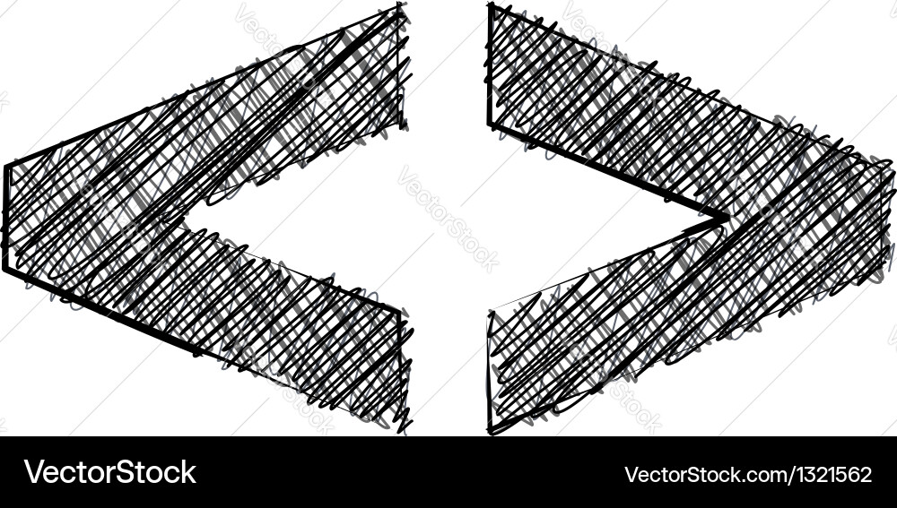 Hand drawn font Royalty Free Vector Image - VectorStock
