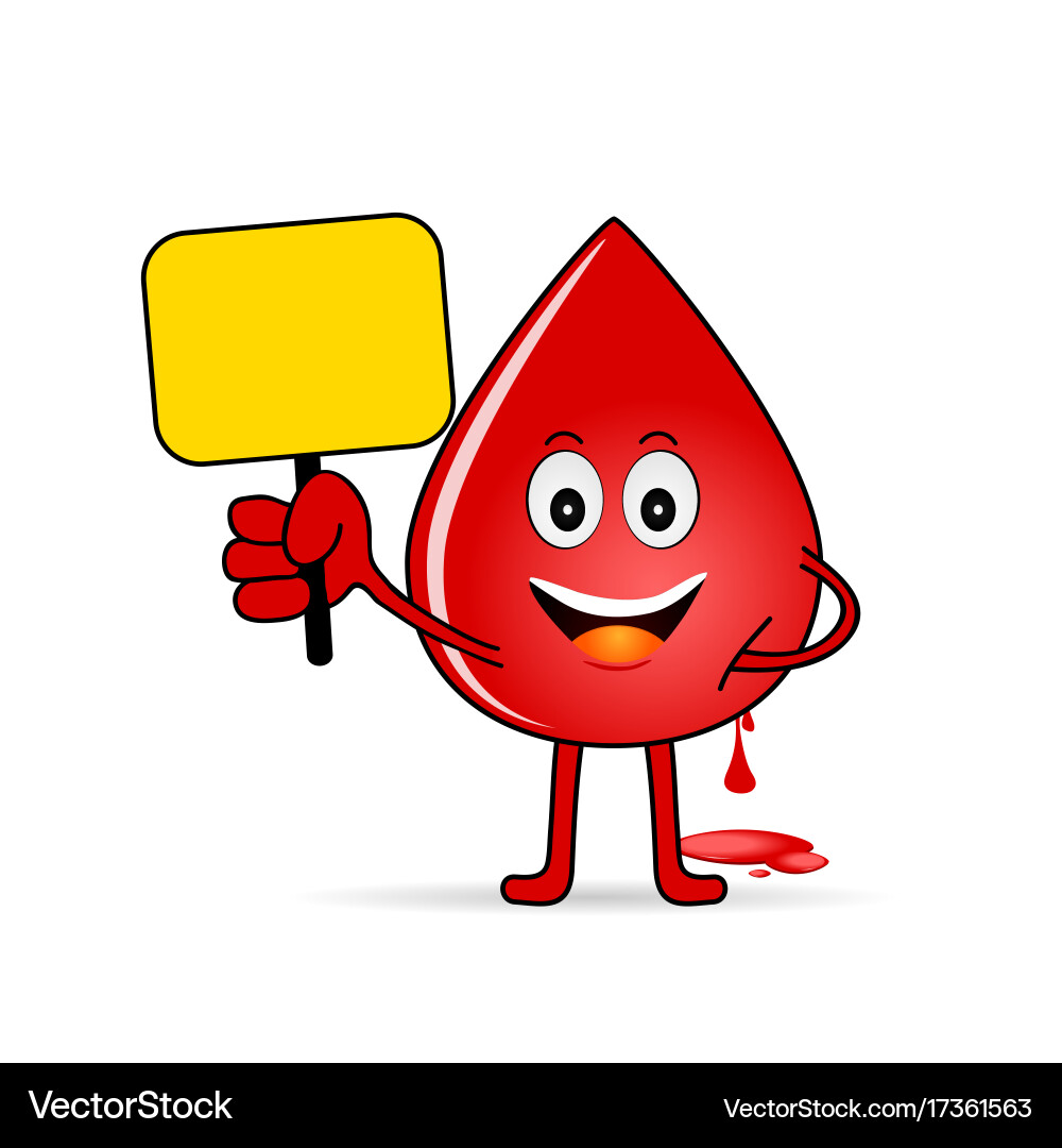 Blood group icon with drop Royalty Free Vector Image