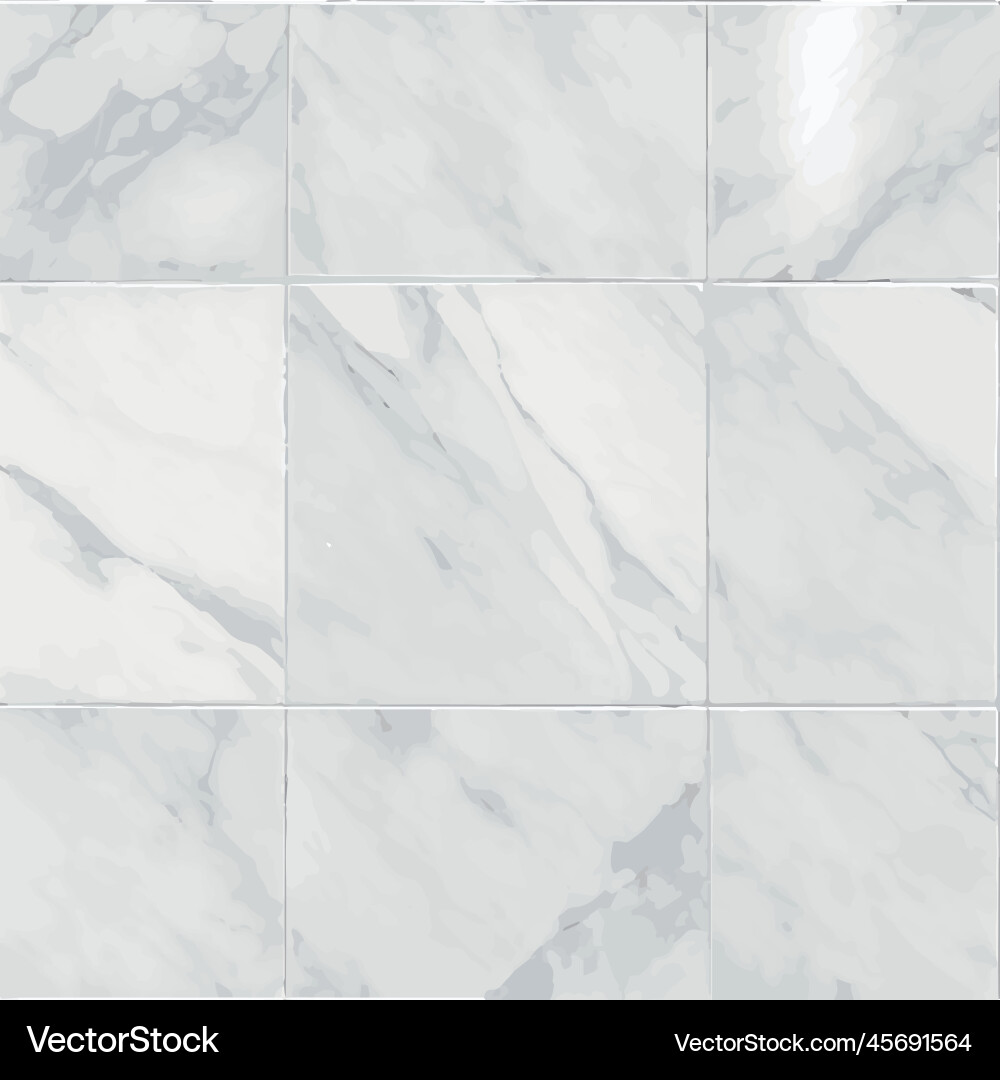 Light marble tile texture pattern background Vector Image