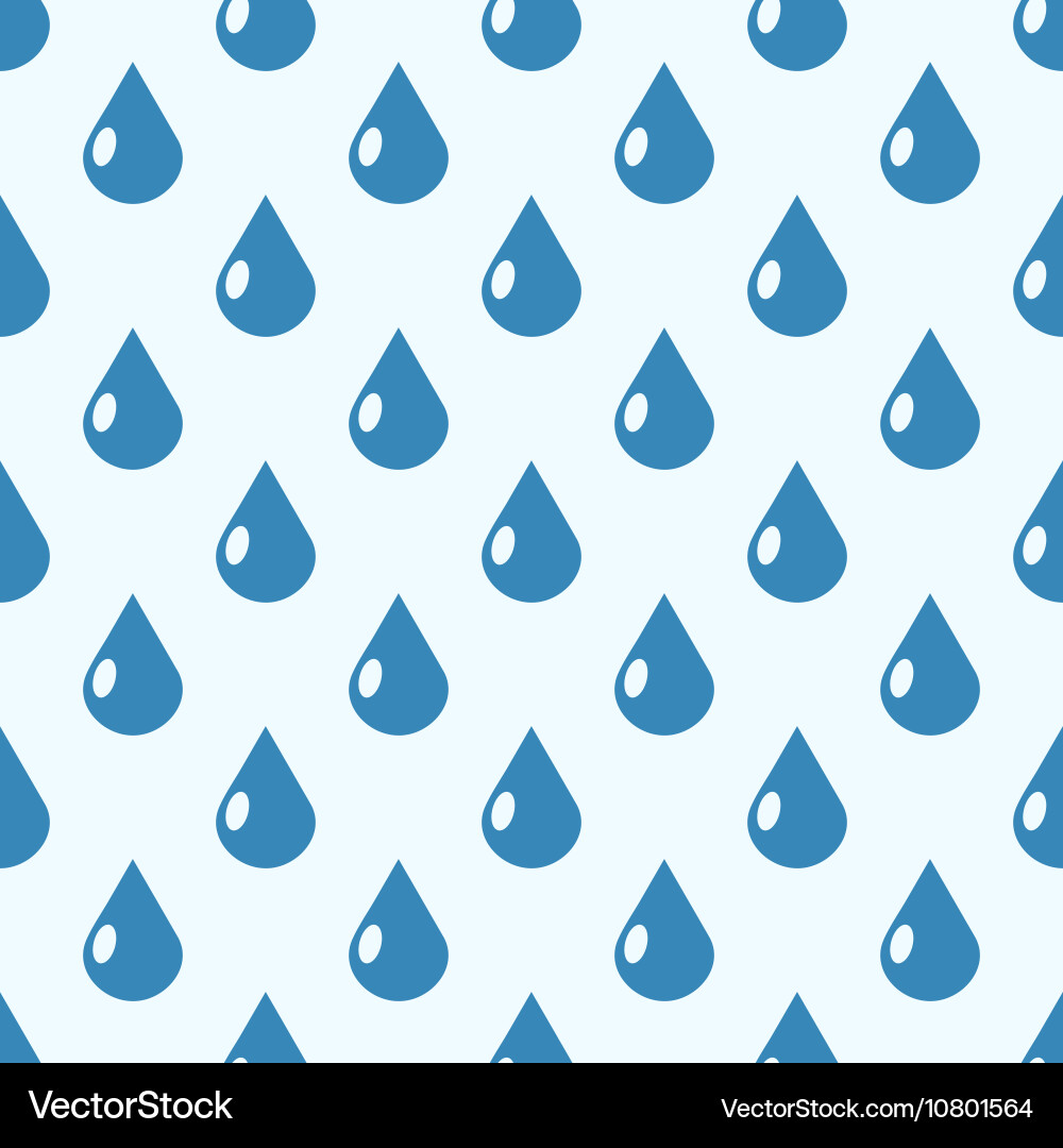 Raindrop Seamless Background Royalty Free Vector Image
