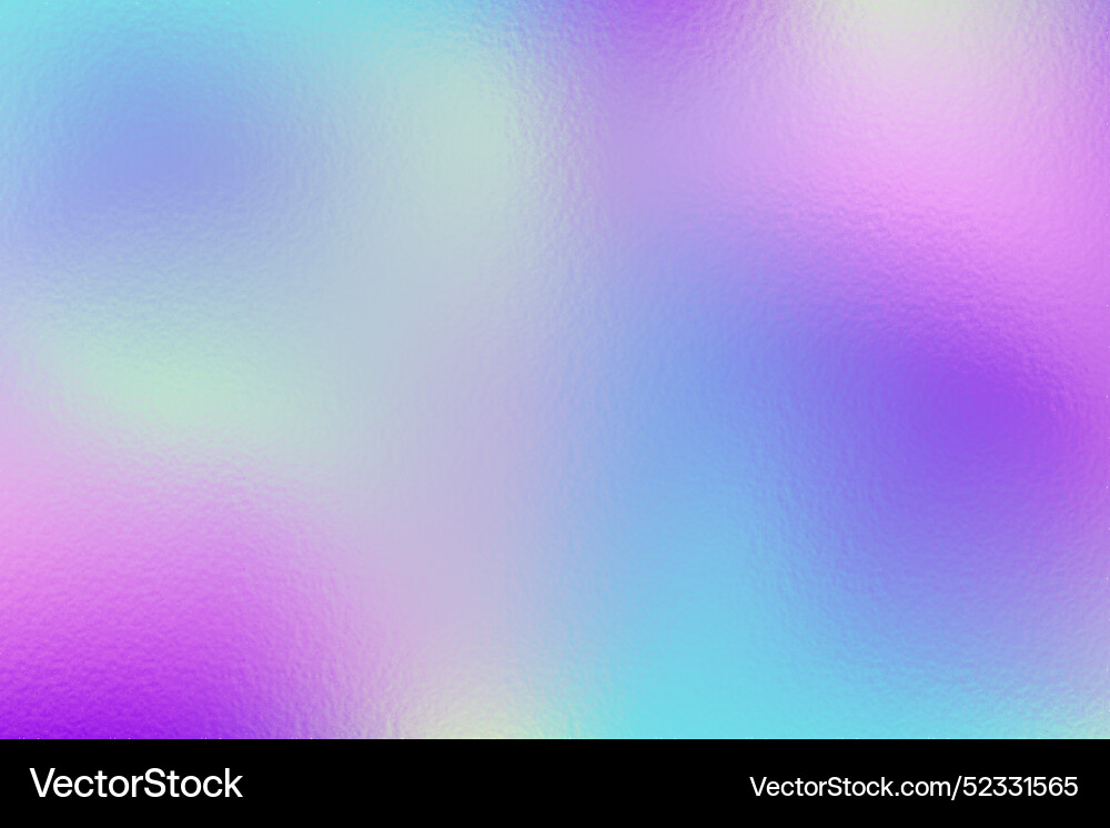 Gradient iridescent glitter background Royalty Free Vector