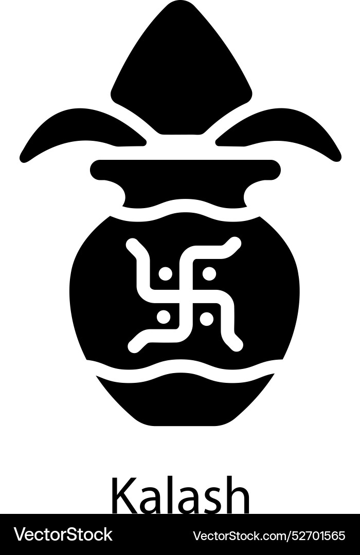 Kalash Royalty Free Vector Image - VectorStock