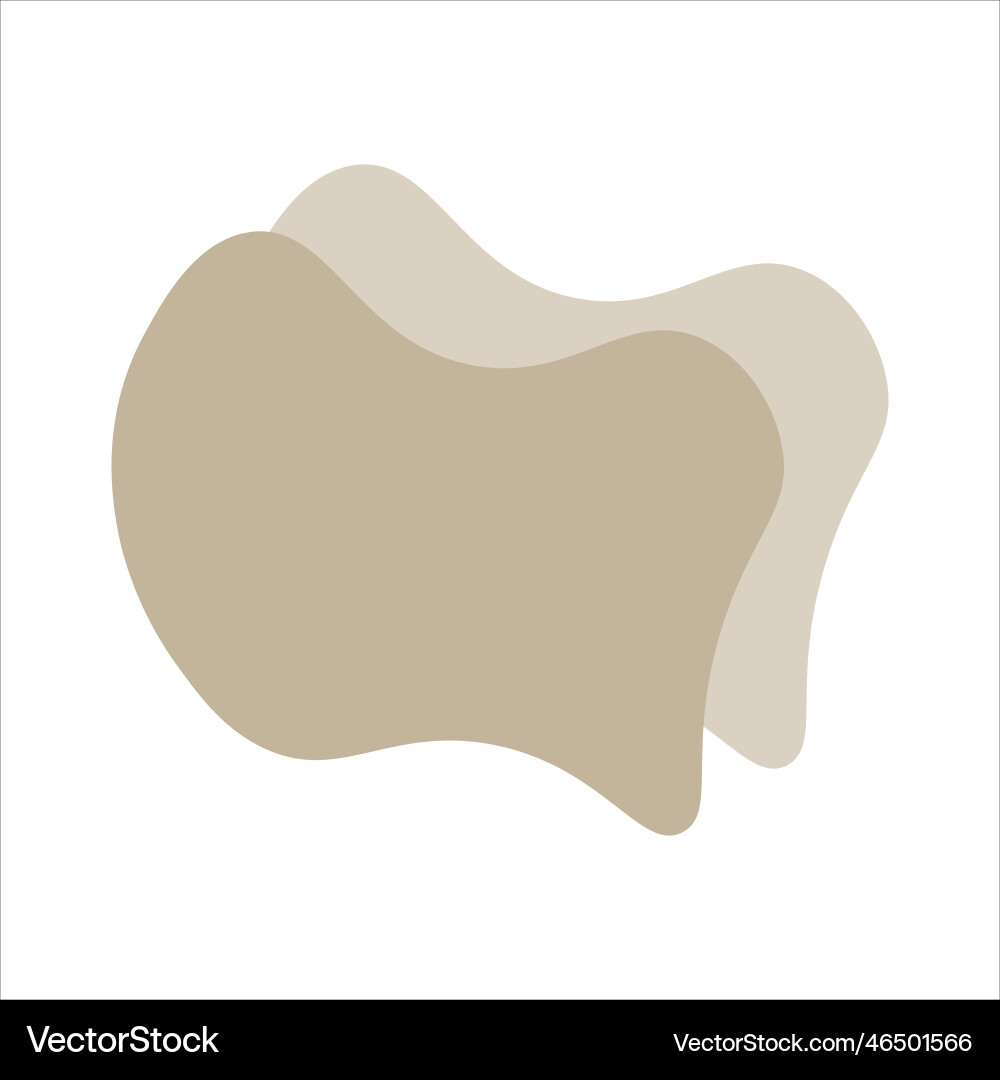 Aesthetic minimalist abstract shapes Royalty Free Vector