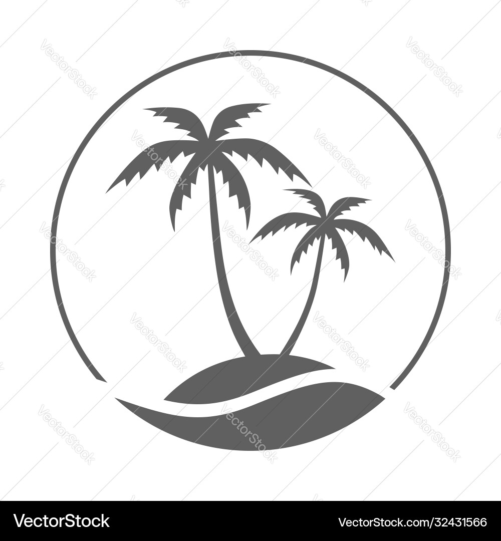 Island Royalty Free Vector Image - VectorStock