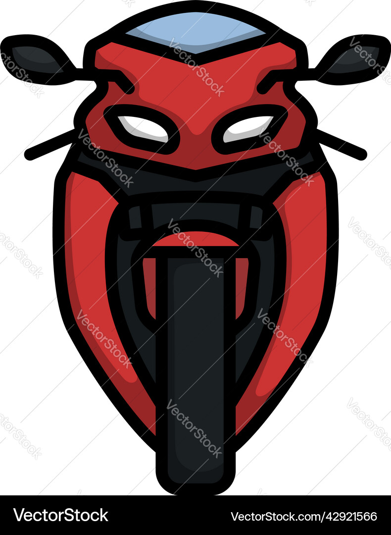 Motorcycle icon Royalty Free Vector Image - VectorStock