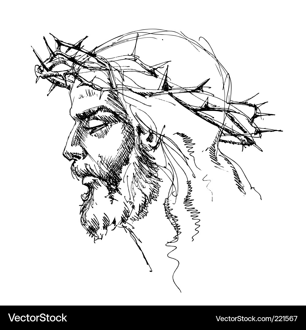 Jesus Profile Vector Images (over 140)