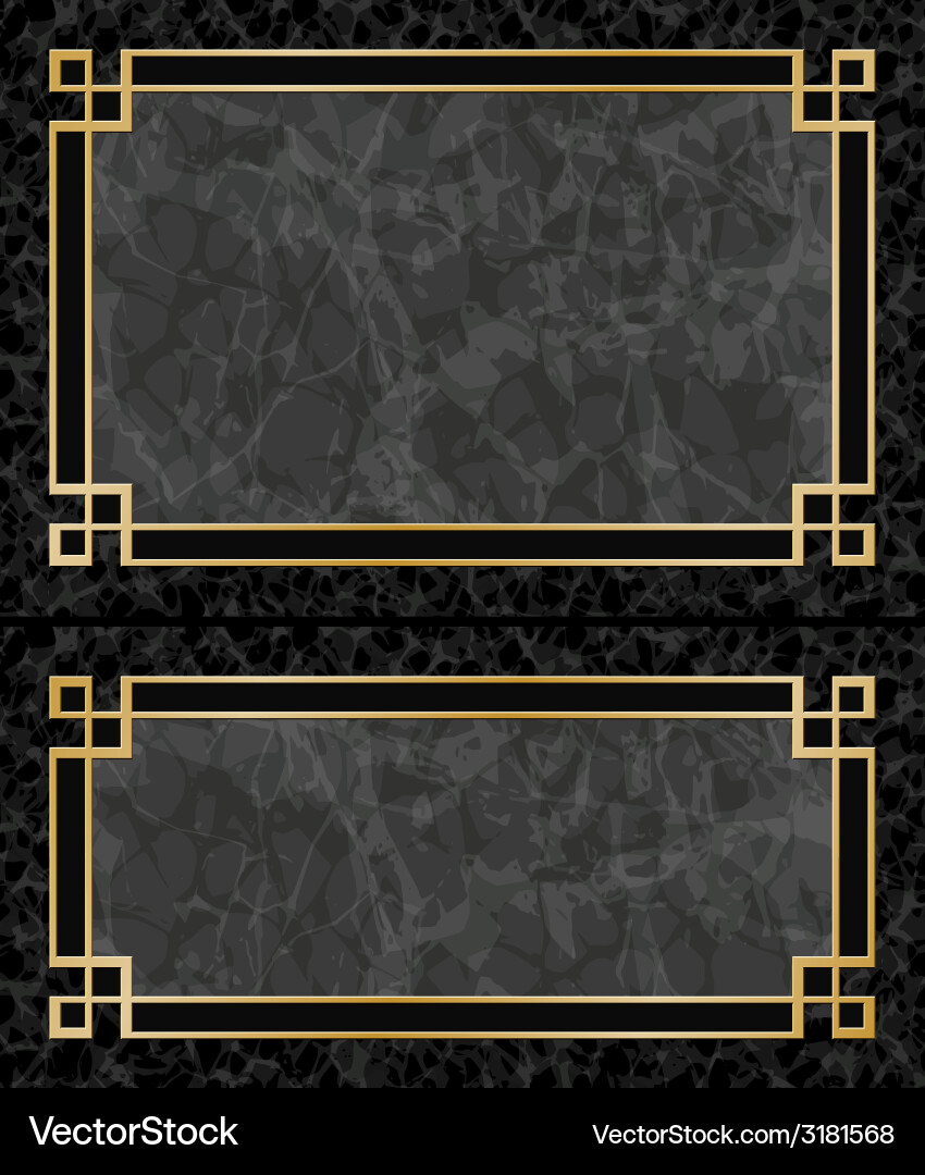 Marble frames Royalty Free Vector Image - VectorStock
