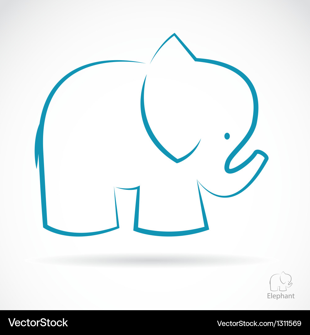 Elephant Royalty Free Vector Image - VectorStock