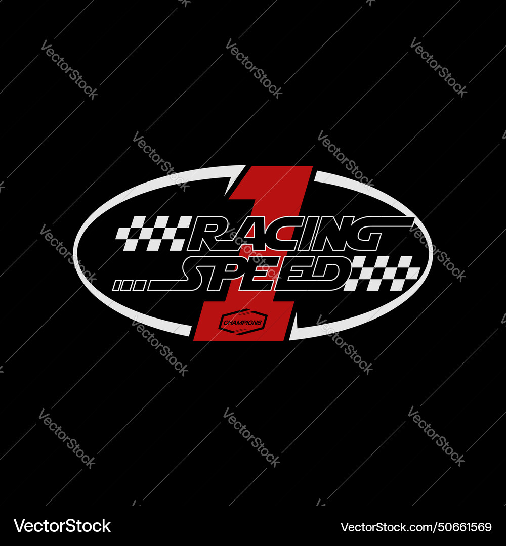 Racing speed 0004 Royalty Free Vector Image - VectorStock