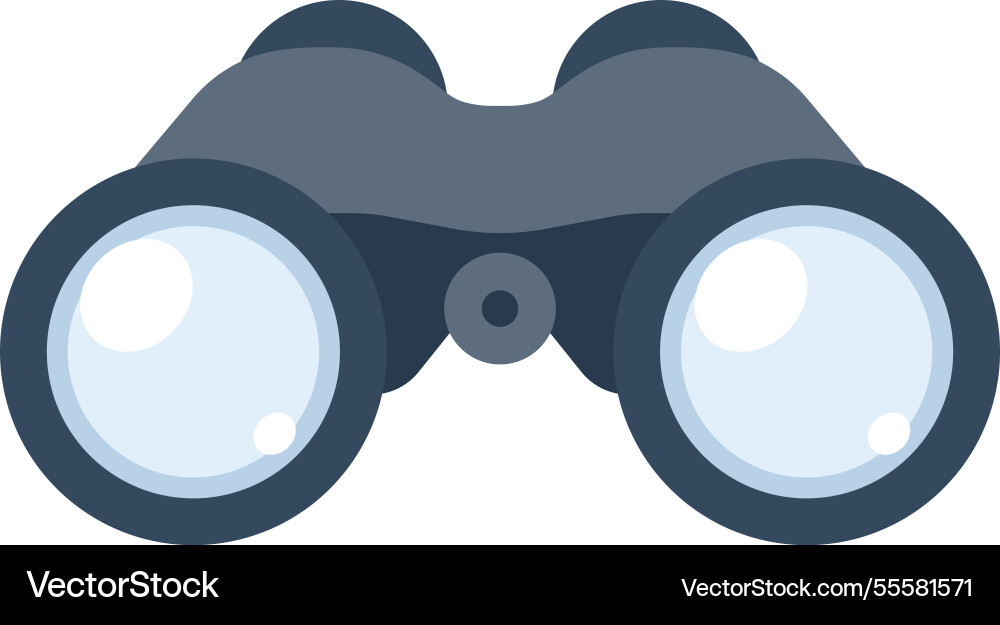 Competitive analysis flat web icon concept Vector Image