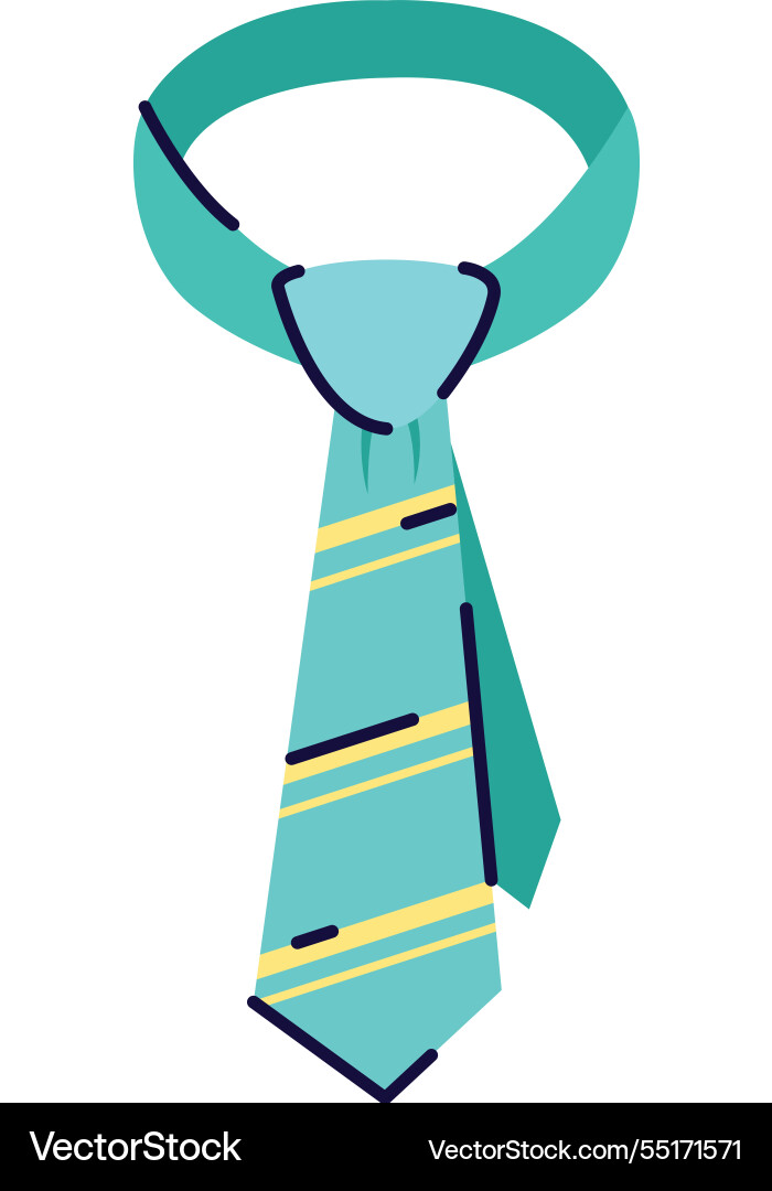 Necktie design icon Royalty Free Vector Image - VectorStock