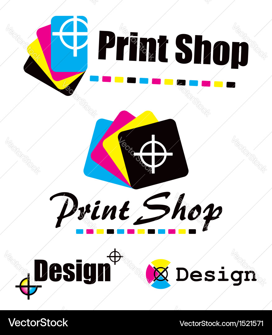 Printshop Vector Images (over 860)