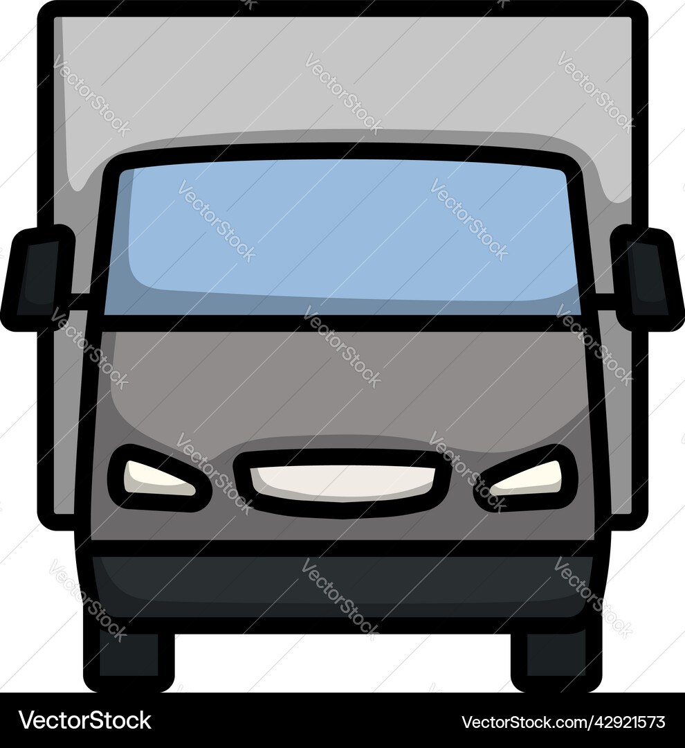 Van truck icon Royalty Free Vector Image - VectorStock