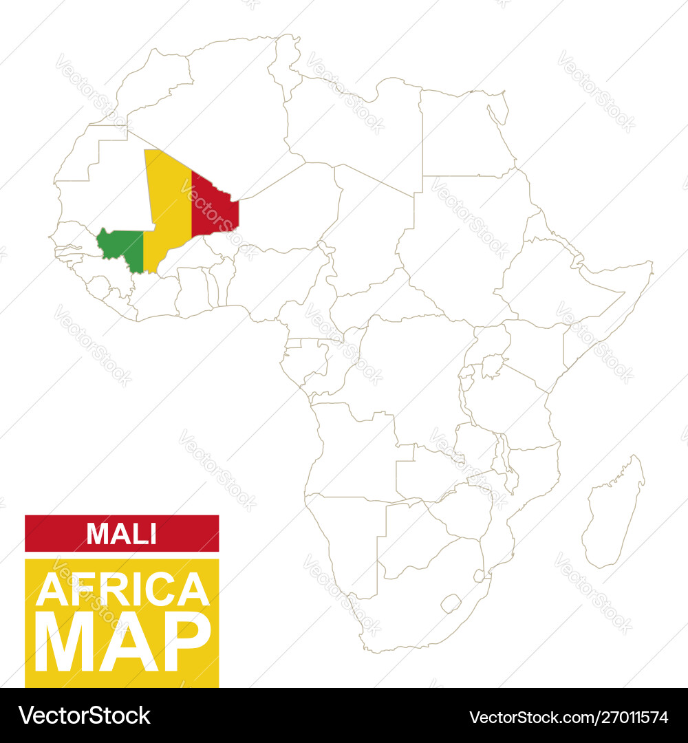 Mali Africa Map Mali Countries Site