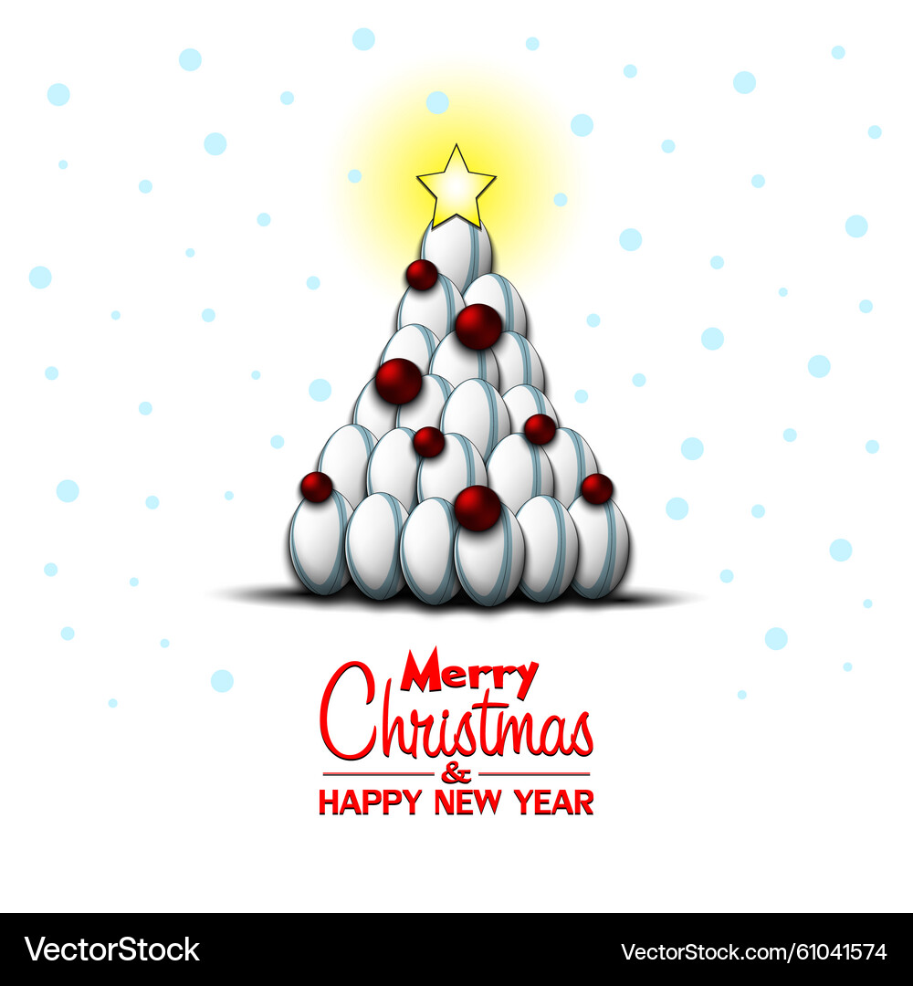Rugby Ball Christmas Tree – Royalty-Free Vector | VectorStock