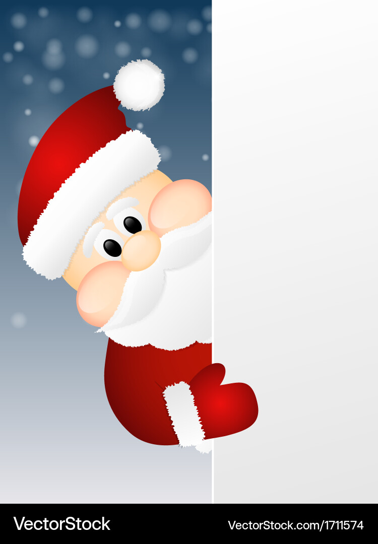 Santa claus Royalty Free Vector Image - VectorStock