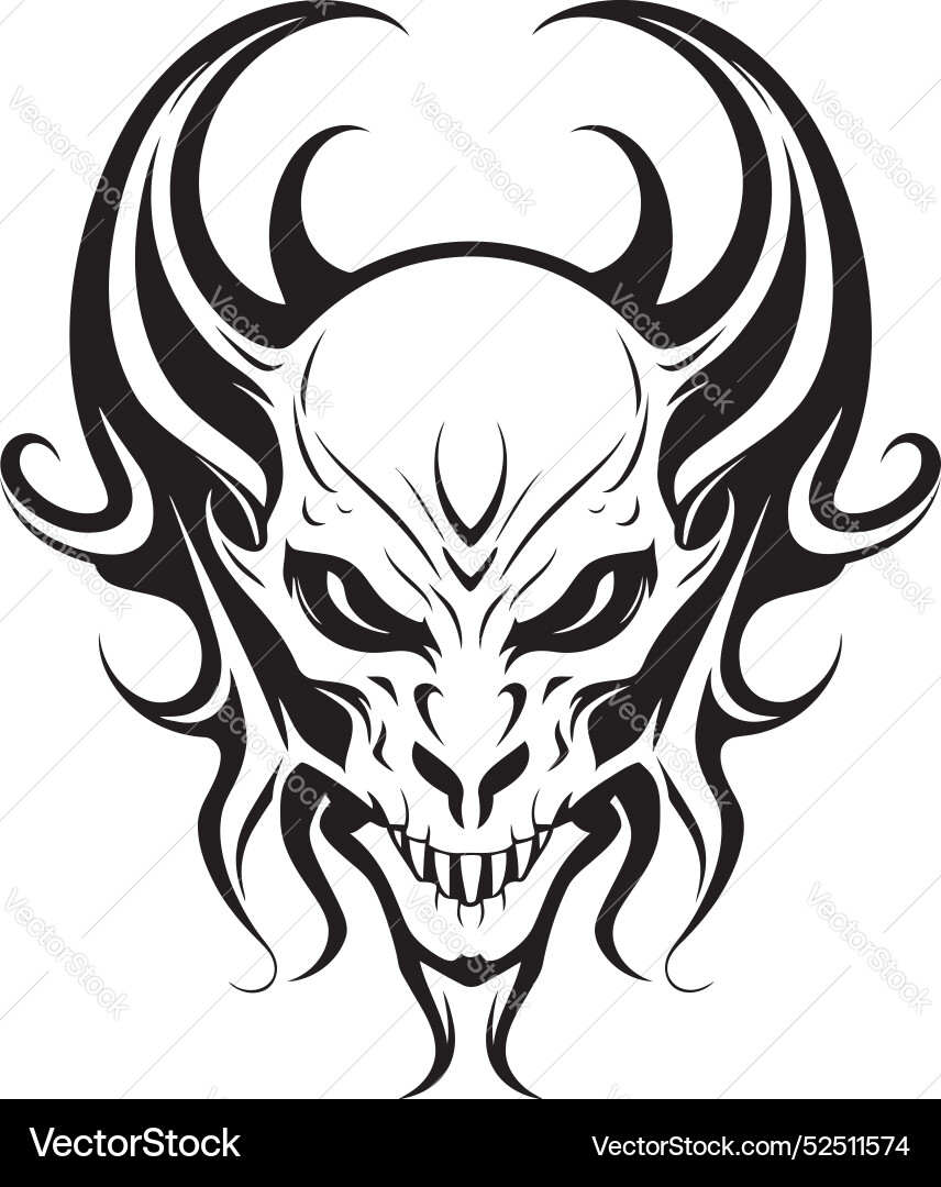 Unholy trinity mind body and soul mark Royalty Free Vector