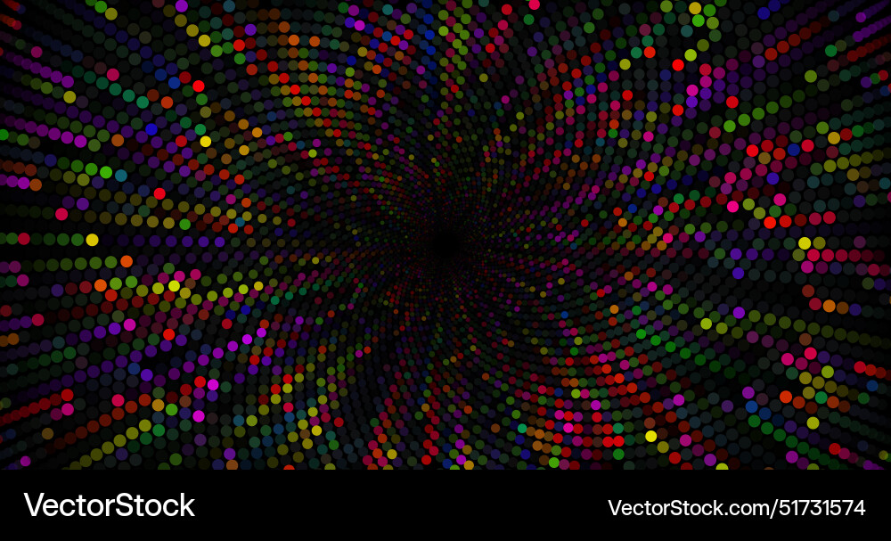 Wave pattern 3d glowing abstract digital Vector Image