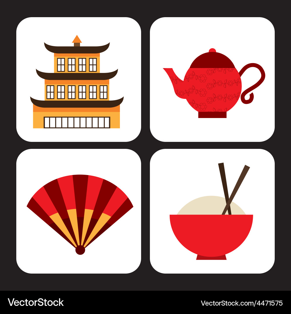Chinese culture Royalty Free Vector Image - VectorStock